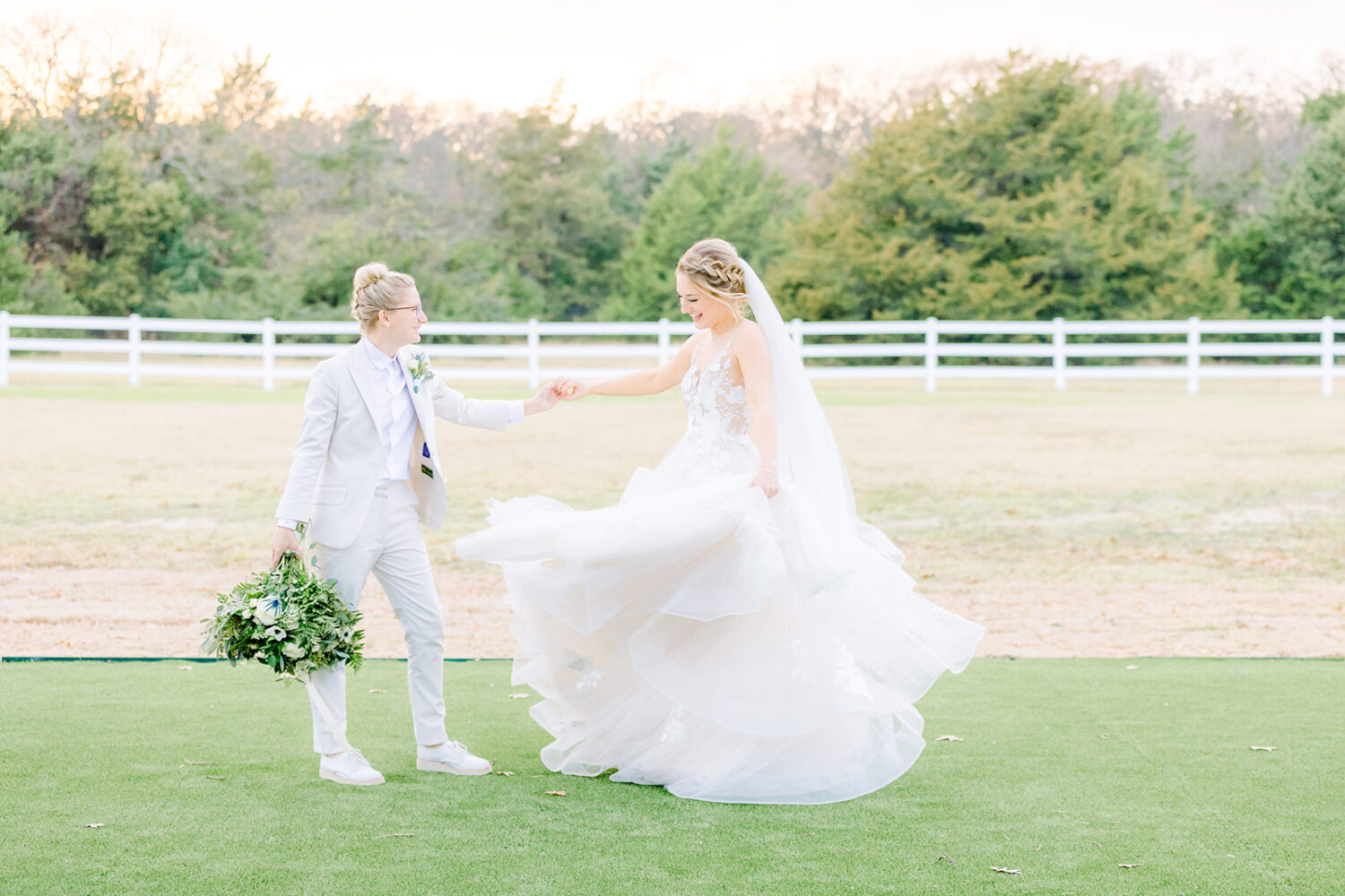 A Gorgeous Celebration | Emily and Jessica - Farmhouse
