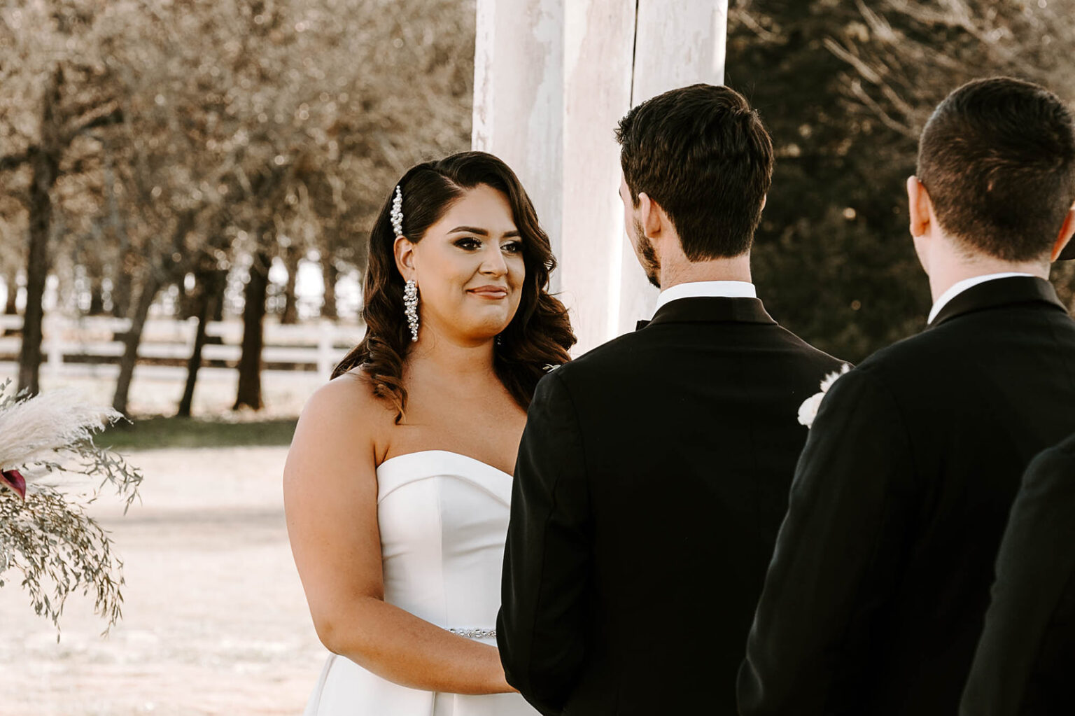 The Johnson's Intimate Ceremony | Brooke and Blake - Farmhouse